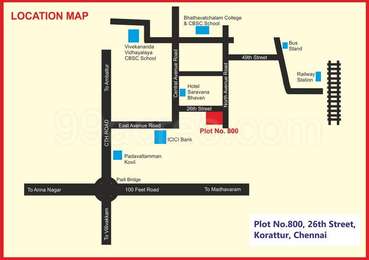 Chinnasamy Associates Chinnasamy Illayam Map - Korattur, Chennai ...