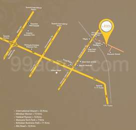 Chitrakut Estates Chitrakut Amber Map - Horamavu, Bangalore East ...