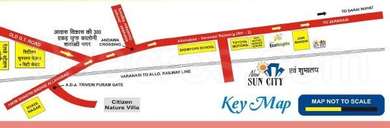 Citizen Housing Citizen Shubhalay Map - jhusi, Allahabad Location Map