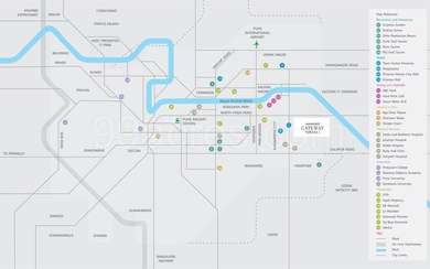 Amanora Gateway Towers Map - Hadapsar, Pune Location Map