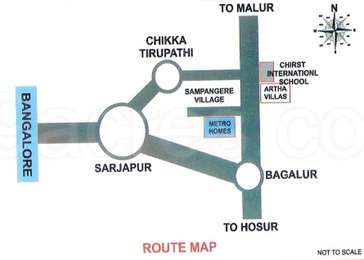 City Square Enterprises Builders City Square Metro Homes Map - Malur ...
