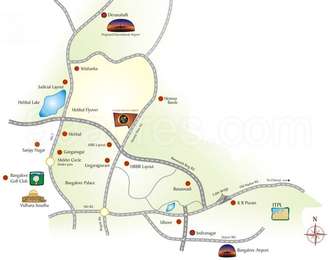 Classic Group Classic Royale Garden Map - Puttappa Layout, Old Madras ...