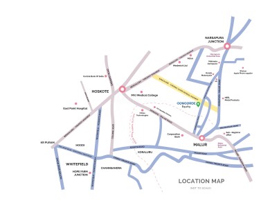 Concorde Equity Map - Malur, Kolar Location Map
