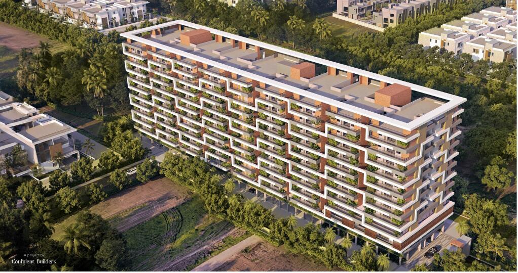 Confident Ridge Chandanagar, Hyderabad | Price List & Brochure, Floor ...