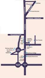 Confident Group Confident Blueberry Map - Kanjikuzhi, Kottayam Location Map