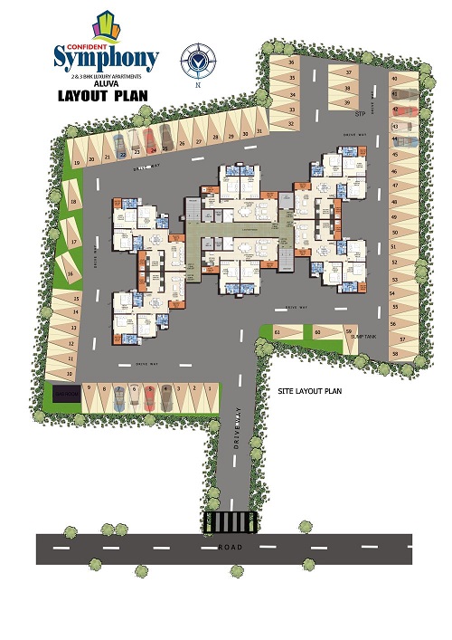 Confident Symphony Kochi, Aluva Resale Price List, Brochure, Floor Plan ...