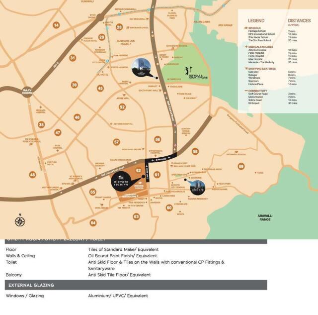 Conscient Elevate Reserve Sector 62, Gurgaon | Price List & Brochure ...