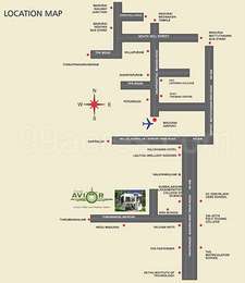 Coral Group Kochi Coral Avior Map - Vennala, Kochi Location Map