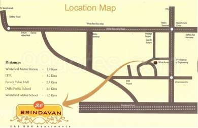 RC Corn Wall Properties RC Brindavan Map - Channasandra, Near ...