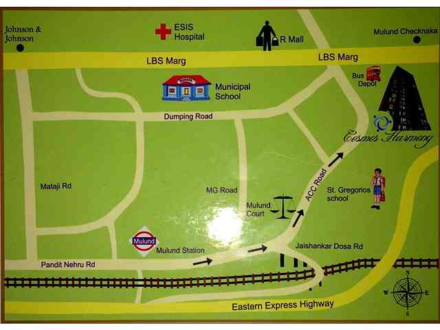Cosmos Harmony Central Mumbai suburbs, Mulund (West) Resale Price List ...