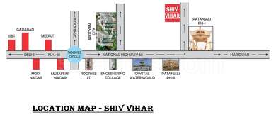 Country Homes Infra Group Country Homes Shiv Vihar Map - Sidcul NH 73 ...