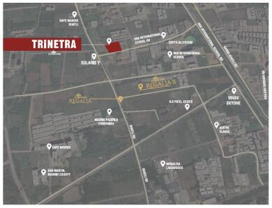 Courtyard Group Trinetra By Courtyard Map - Bhayli, Vadodara Location Map