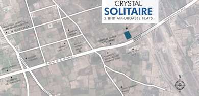 Crystal Infra Ahmedabad Crystal Solitaire Map - Vinzol, SP Ring Road ...