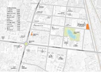D B Construction Diwali Blessings Map - Vaishnodevi Circle, Ahmedabad ...