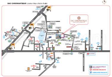 DAC Developers Dac Chromantique Map - Chitlapakkam, Chennai Location Map