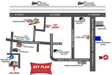 DAC Developers Dac Crazy Map - Sithalapakkam, Chennai Location Map