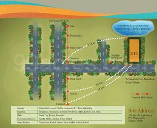 Daffodil Group Builders Daffodil Waterfront Map - Behala, Kolkata South ...