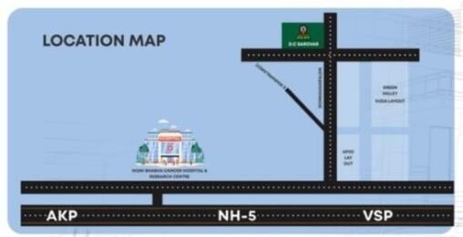 Dama Construction Dama DC SAROVAR Map - Kurmannapalem, Visakhapatnam ...