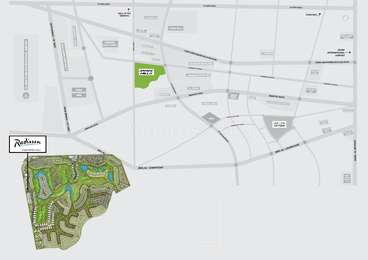 DAMAC Properties DAMAC Radisson Map - Dubailand Location Map