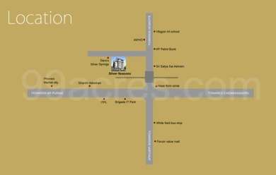 Dara Infrastructures Dara Silver Seasons Map - Kadugodi, Bangalore ...