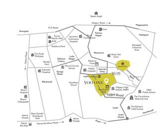 Dasscon Reality And Tribeca And Tricon Yoo One Map - NIBM, Pune ...