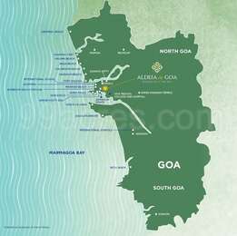 Dynamix Group Aldeia De Goa Map - Bambolim, Goa Location Map