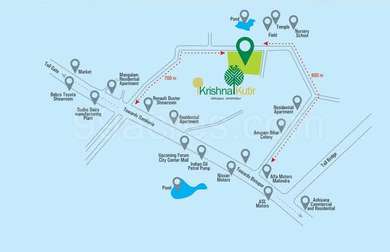 DE Group DE Krishna Kutir Map - Adityapur, Jamshedpur Location Map