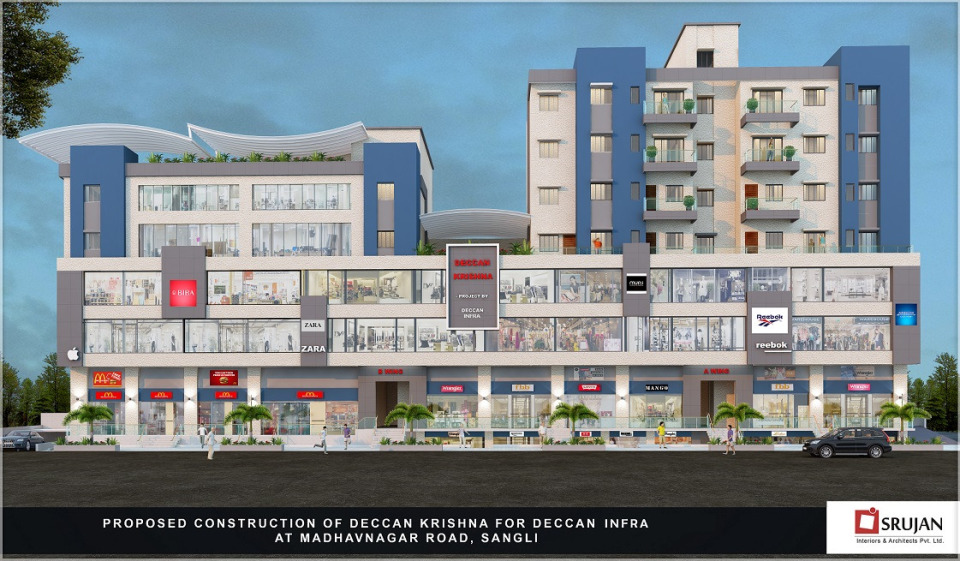 Deccan Krishna Commercial Sangli, Madhavnagar Road - Invest in Office ...