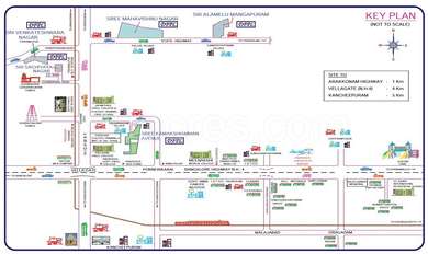 Deepam Foundations Deepam Sree Kamakshiamman Avenue Map - Injambakkam ...