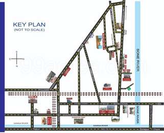 Delcon Homes Delcon City Map - Bihta, Patna Location Map