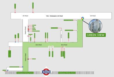 Sumatinath Realtors Sumatinath Green View Apartment Map - Nalasopara ...