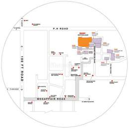De-Luxe Apartments and Buildings DABC Mithilam Map - Mogappair West ...