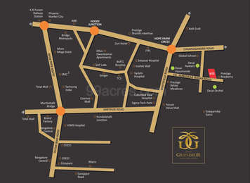 Desai Developers Bangalore Desai Grandeur Map - Channasandra, Bangalore ...