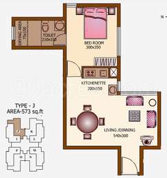 3 BHK / Bedroom Apartment / Flat for rent in Desai DD Golden Gate ...
