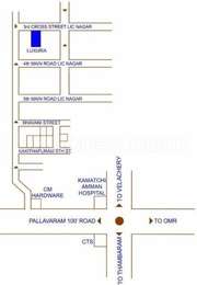 Dev Group Chennai Dev Luxuria Homes Map - LIC Nagar, Madipakkam ...