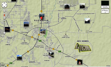 Dev Homes Rudrapur Dev Homes Era Map - Danpur, Rudrapur Location Map