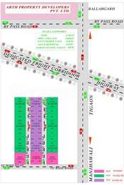 Dev N Developers Dev Shanti Enclave Map - Nehar Par, Faridabad Location Map