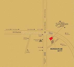 Dev Realities Sundaram Gold Map - Madhapar, Rajkot Location Map