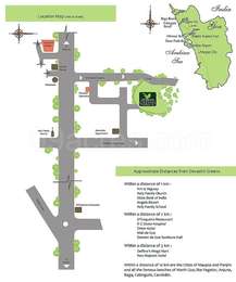 Devashri Nirman LLP Devashri Greens Map - Porvorim, North Goa Location Map
