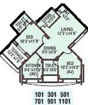 2 BHK / Bedroom Apartment / Flat for rent in Devi Indrayani Talawade ...