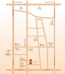 Devnandan Infrastructure Devnandan Gunjan Flat Map - Vasna, Ahmedabad ...