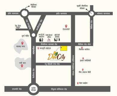 Dewansh Builders and Developers Dewansh Dev City Map - Lambakheda ...