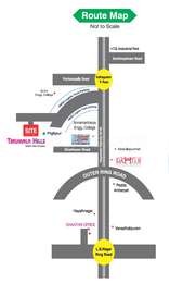 Dhaathri Infra Developers Dhaathri Tirumala Hills Map - Hayathnagar ...