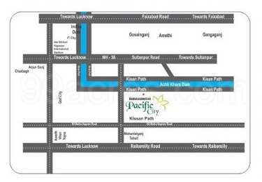 Dhanaakanksha Infradevelopers Dhanaakanksha Pacific City Map - Kisan ...
