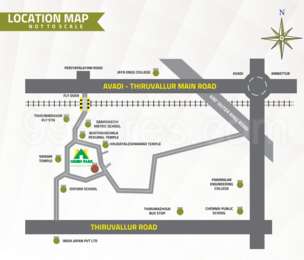 Dhanalakshmi Enterprises Dhanalakshmi Green Park Map - Thiruninravur ...