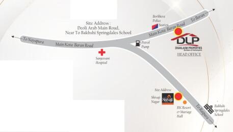 Dhanlaxmi Properties Builders Dhanlaxmi Chhatrapati Shivaji Nagar Map ...