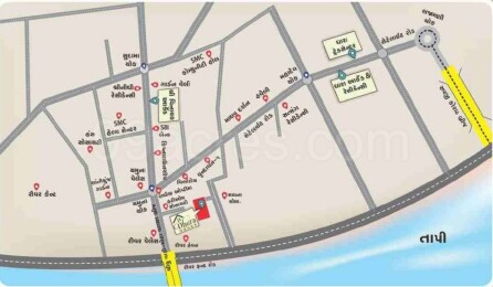 Dhara Projexon LLP Dhara Homes Map - Mota Varachha, Surat Location Map