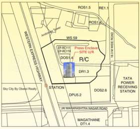 Dhariwal Developers Dhariwal Magathane Press Enclave CHSL Map ...
