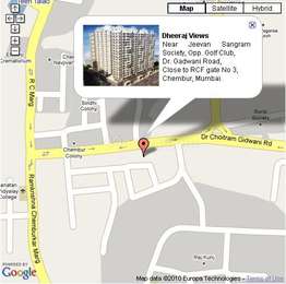 Dheeraj Realty Builders Dheeraj Views Map - Chembur East, Mumbai ...