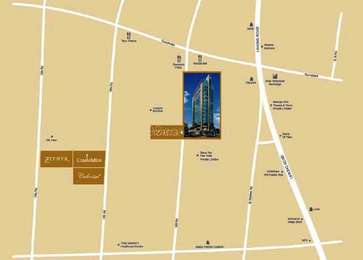 Dheeraj Realty Builders Dheeraj Izarra Map - Khar, Mumbai Location Map